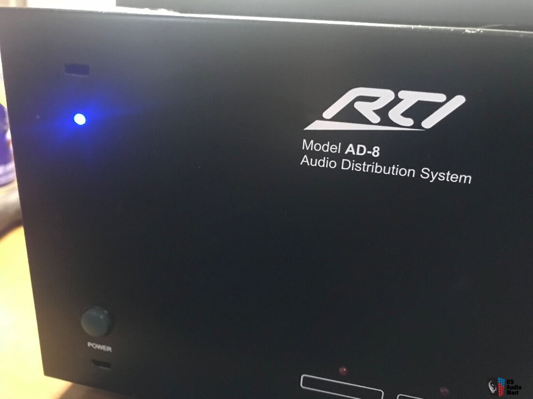RTI Remote Technologies Incorporated AD-8 multi zone audio distribution ...