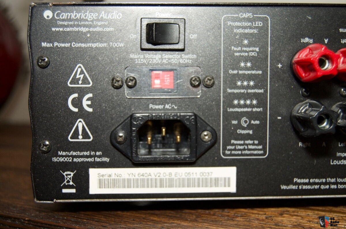 Cambridge Audio Azur 640A V2 Audiophile Custom Upgraded Integrated ...