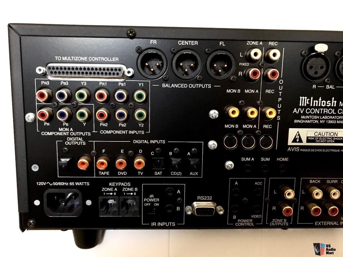 McIntosh MX119 pre-amplifier PHONO Stereo Surround Remote preamp Photo ...