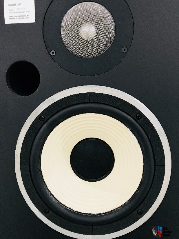 JBL L46 Speakers - Consecutive Serial Numbers - Near MINT Photo ...