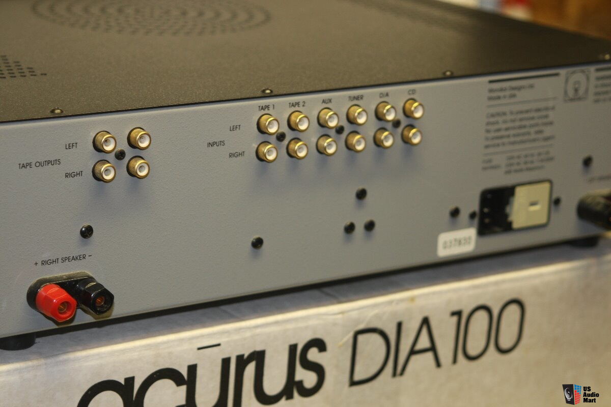 Acurus DIA -100 Integrated Amp Photo #1949134 - US Audio Mart