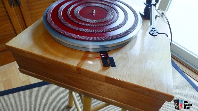 Newly restored custom lenco L-75 Turntable, Upgraded Rega 250 tonearm ...