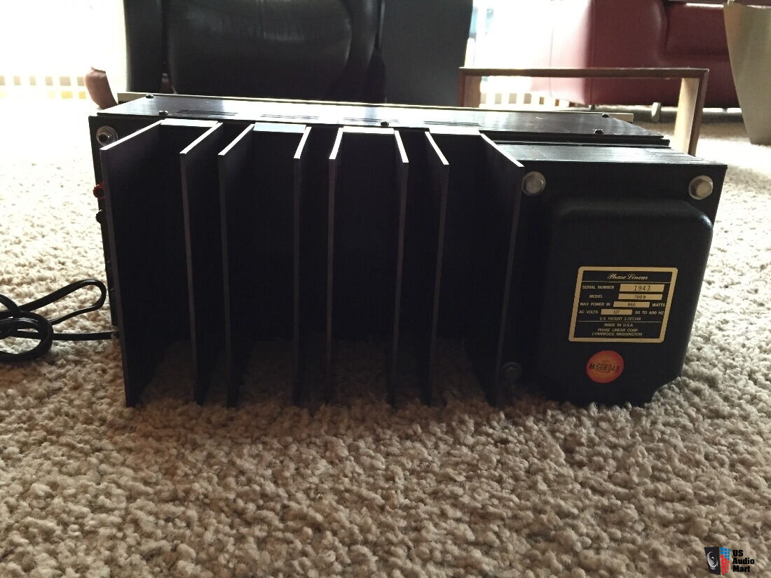 Vintage Phase Linear 700 B w/ walnut cabinet Photo #1952593 - US Audio Mart