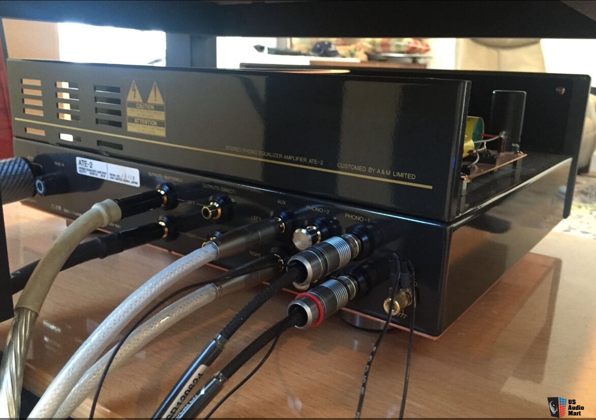 AirTight ATE-2 PHONO and LINE Preamp+ ATH-2 step up transformer Photo ...