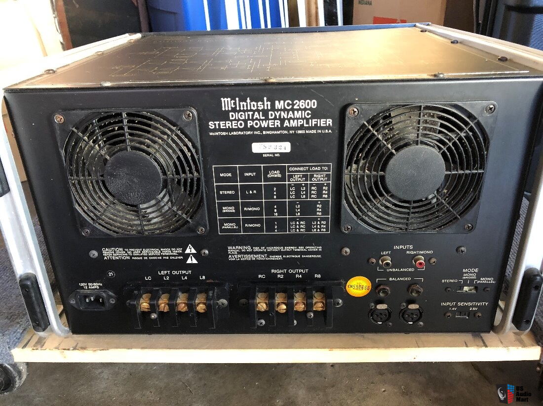 Mcintosh MC2600 "RARE Photo #1959518 - US Audio Mart