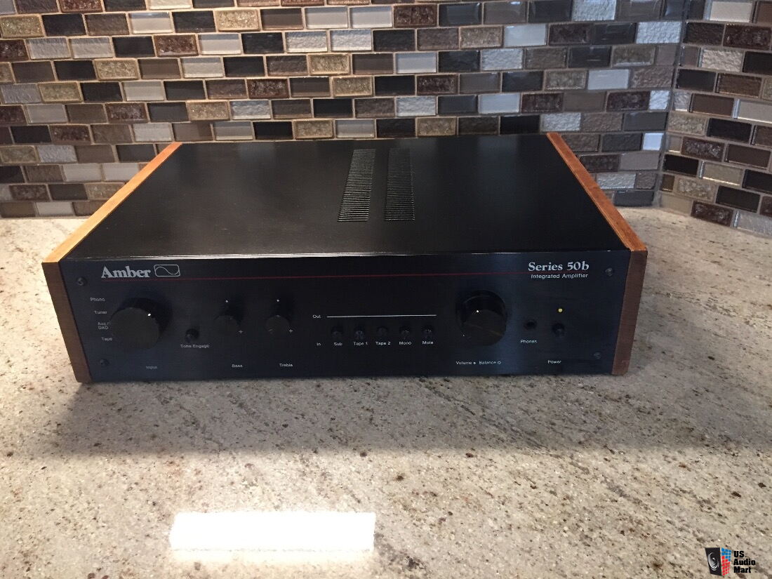Amber Series 50B Integrated Amplifier Vintage Classic with Phono Stage ...