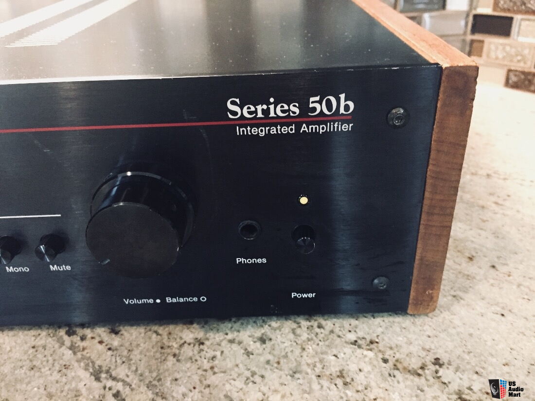 Amber Series 50B Integrated Amplifier Vintage Classic with Phono Stage ...