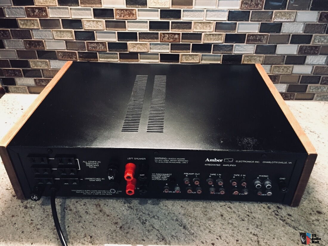Amber Series 50B Integrated Amplifier Vintage Classic with Phono Stage ...