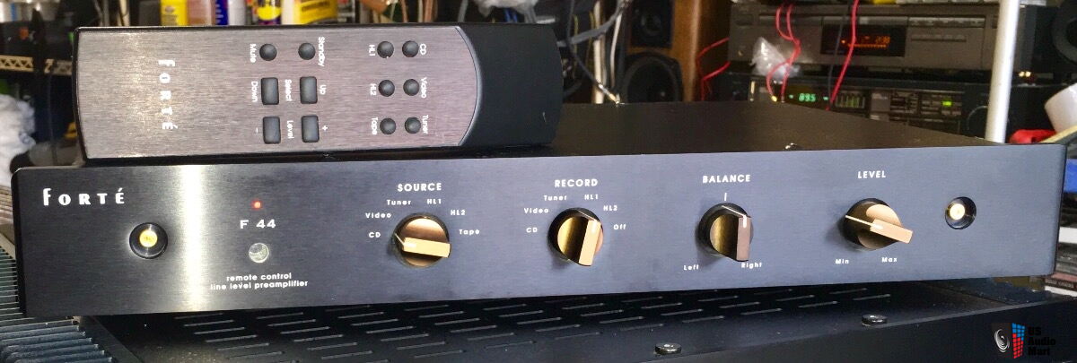 Forte F-44 preamp with remote Photo #1960747 - US Audio Mart