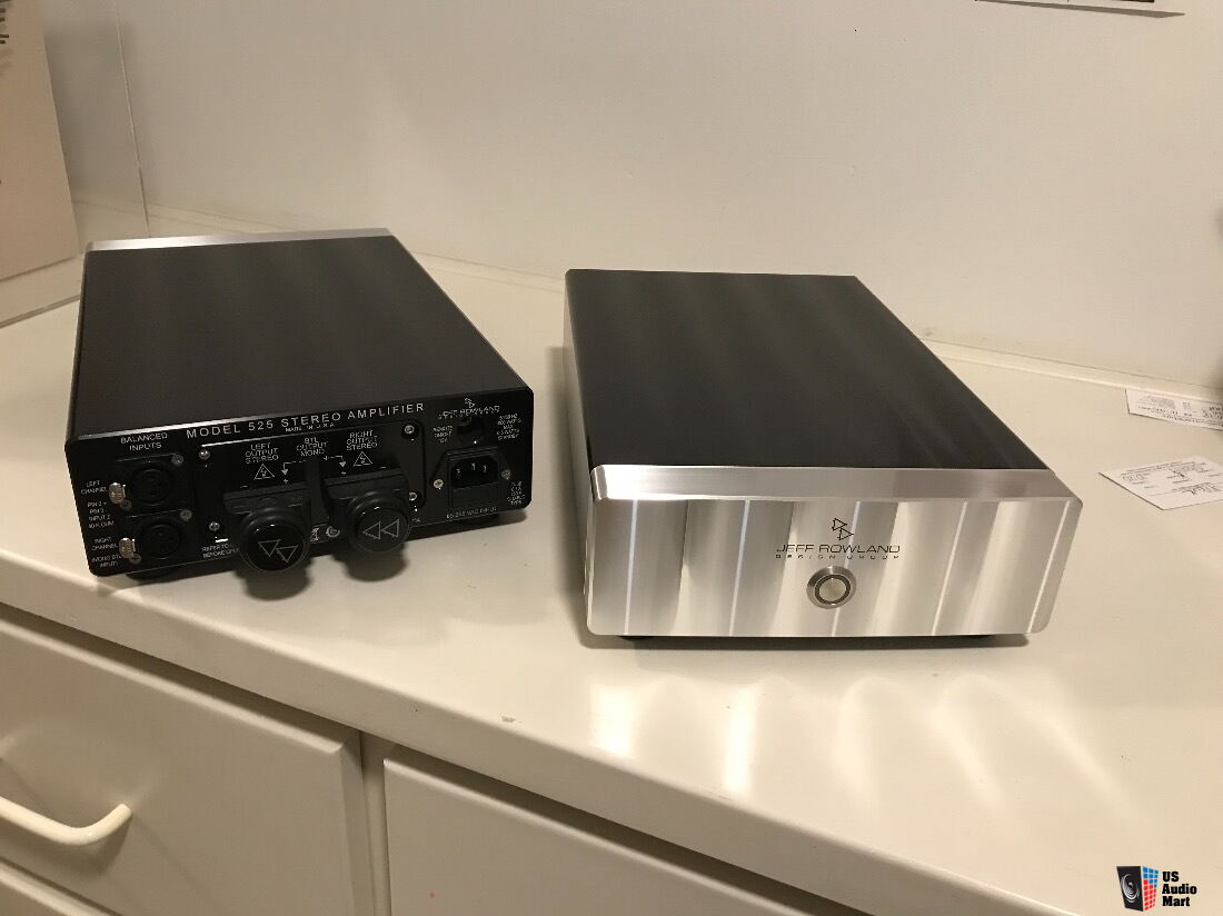 Two Jeff Rowland model 525 stereo amps for sale Photo #1964203 - US ...