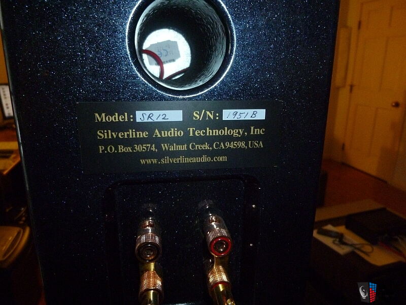 Rare Glossy midnight blue Silverline SR-12 audiophile bookshelf ...