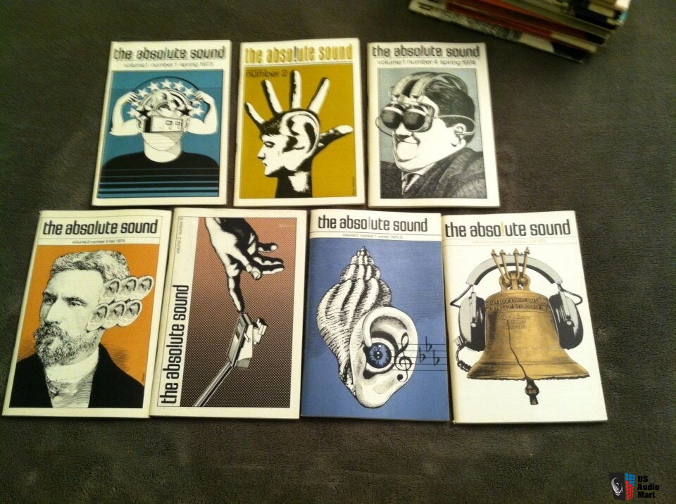 Classic Audiophile Magazines (Absolute Sound, Stereophile, etc) Photo ...