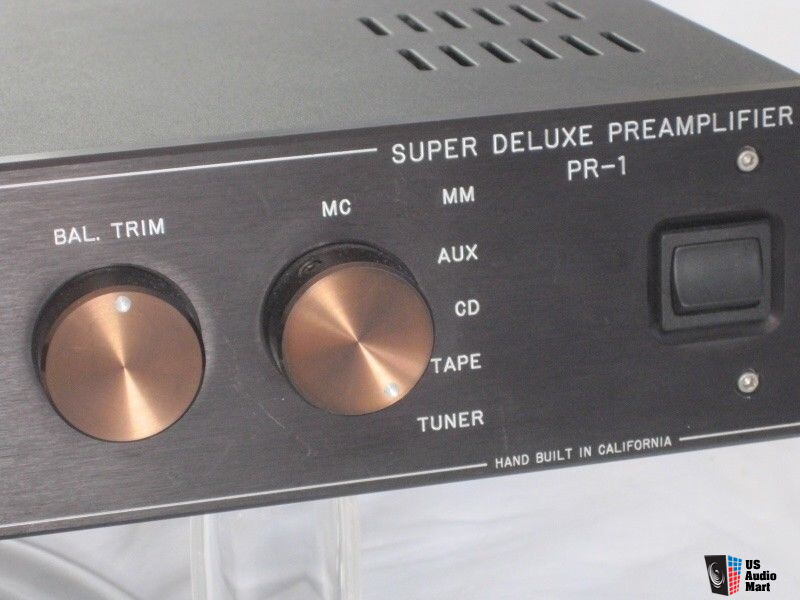 VTL Super Deluxe Preamplifier Vacuum Tube Logic designed by David ...