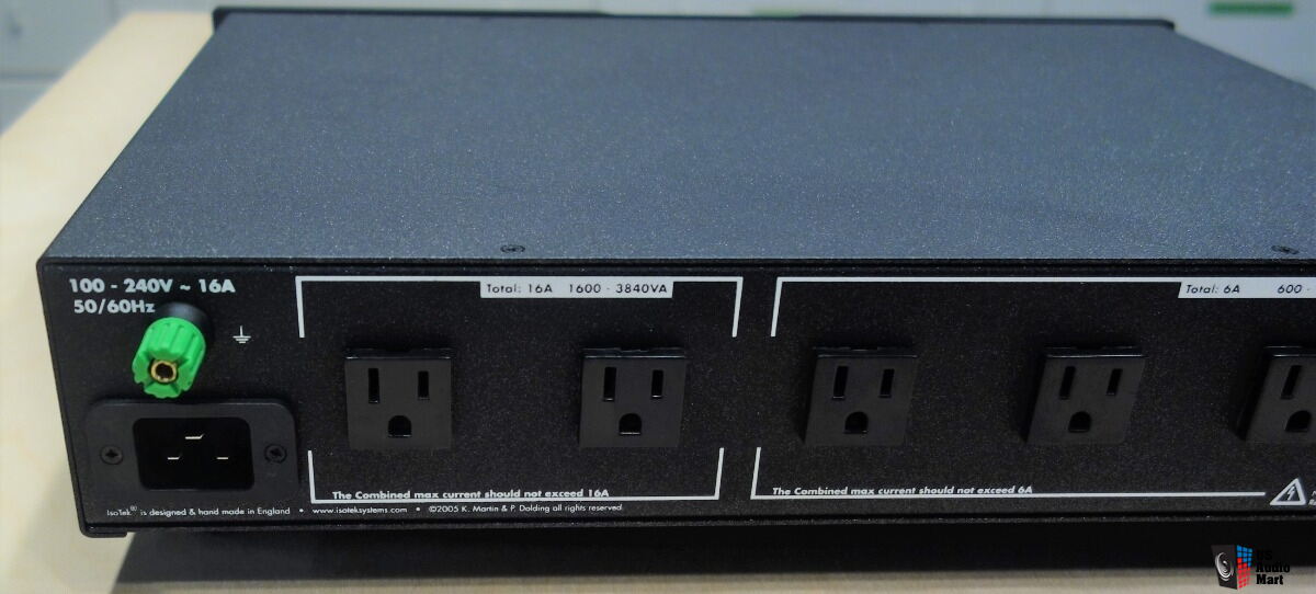 Isotek Sigmas G2 Power High-end AC Power Conditioner - Black Photo ...