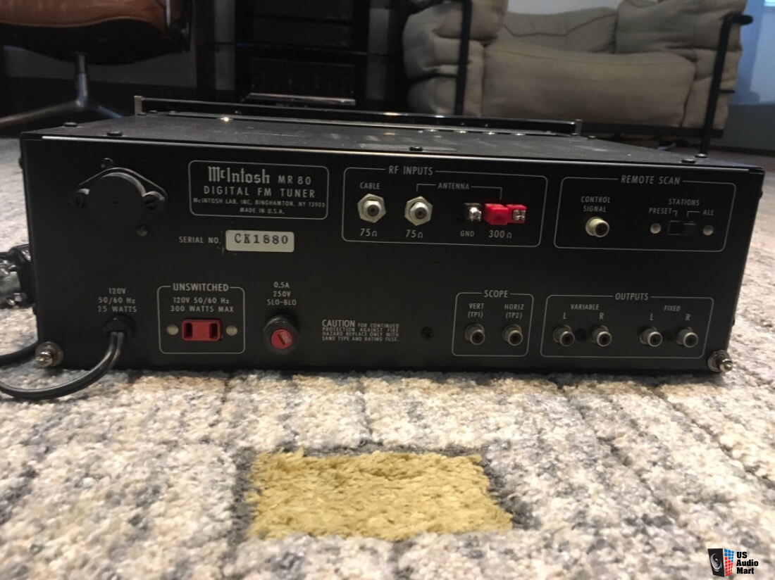 Mcintosh MR-80 Digital FM Tuner in good condition Photo #1978714 - US ...