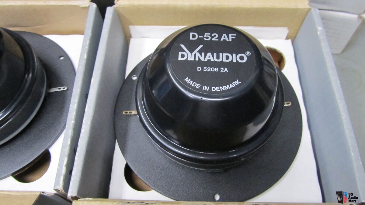 DynAudio D-52F Midrange, D28/2 dome tweeter set. New condition (Sale ...