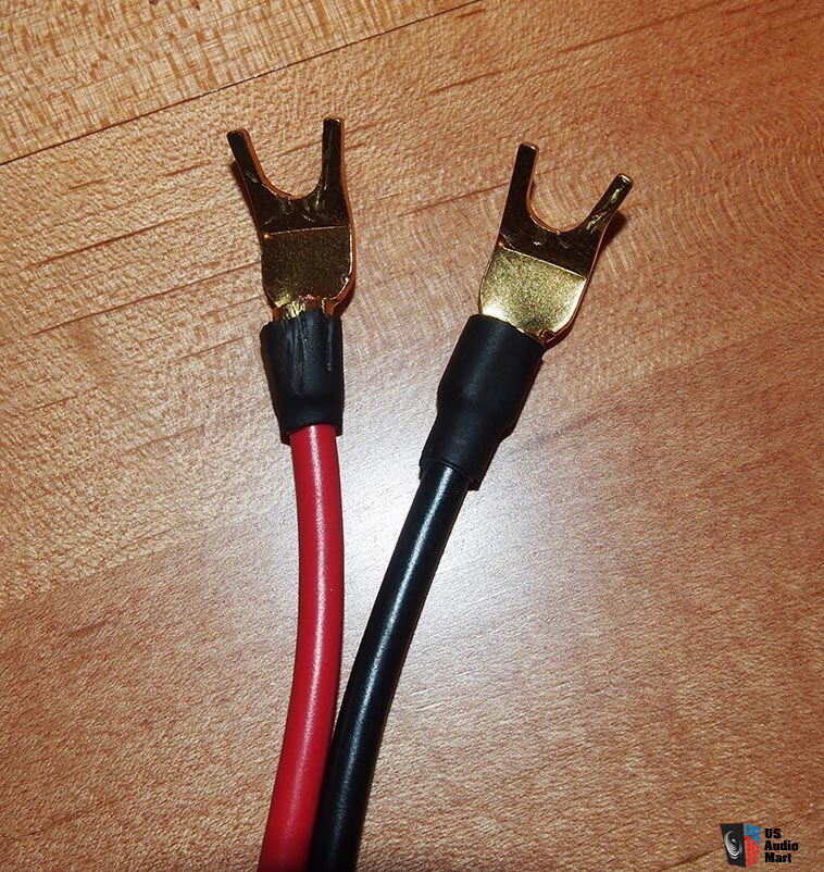 Mogami W3103 - 2 Conductor 12awg Speaker Cable with Vampire spades and ...