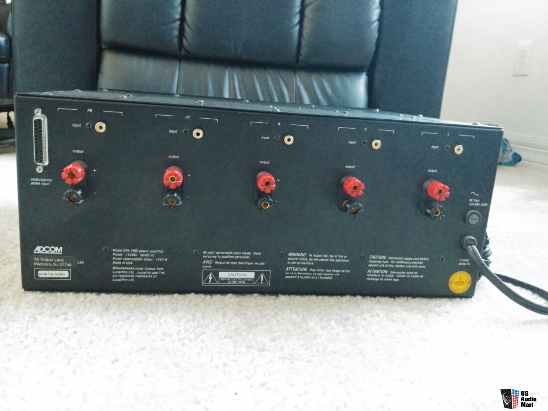 Adcom GFA 7000 THX Amplifier Photo #1984147 - US Audio Mart