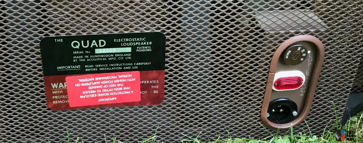 Quad ESL 57 Electrostatic Loudspeakers Photo #1984289 - US Audio Mart