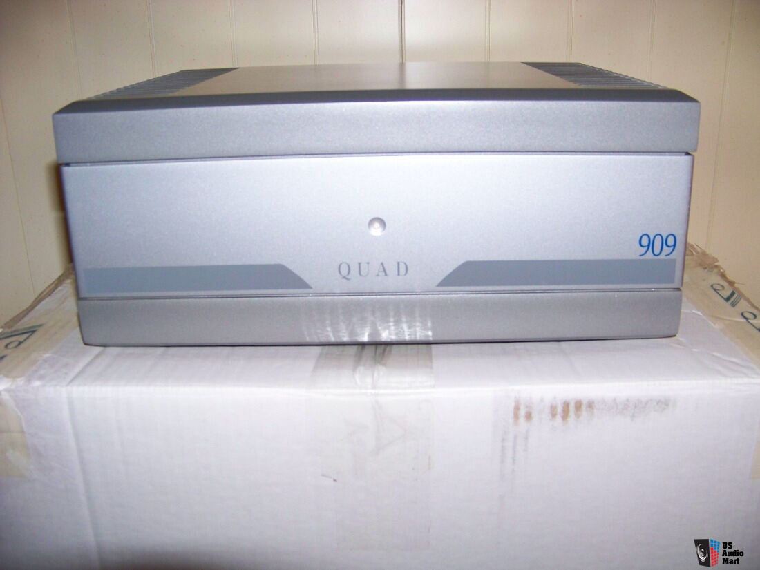 Quad 909 Stereo amplifier, Great shape For Sale - US Audio Mart