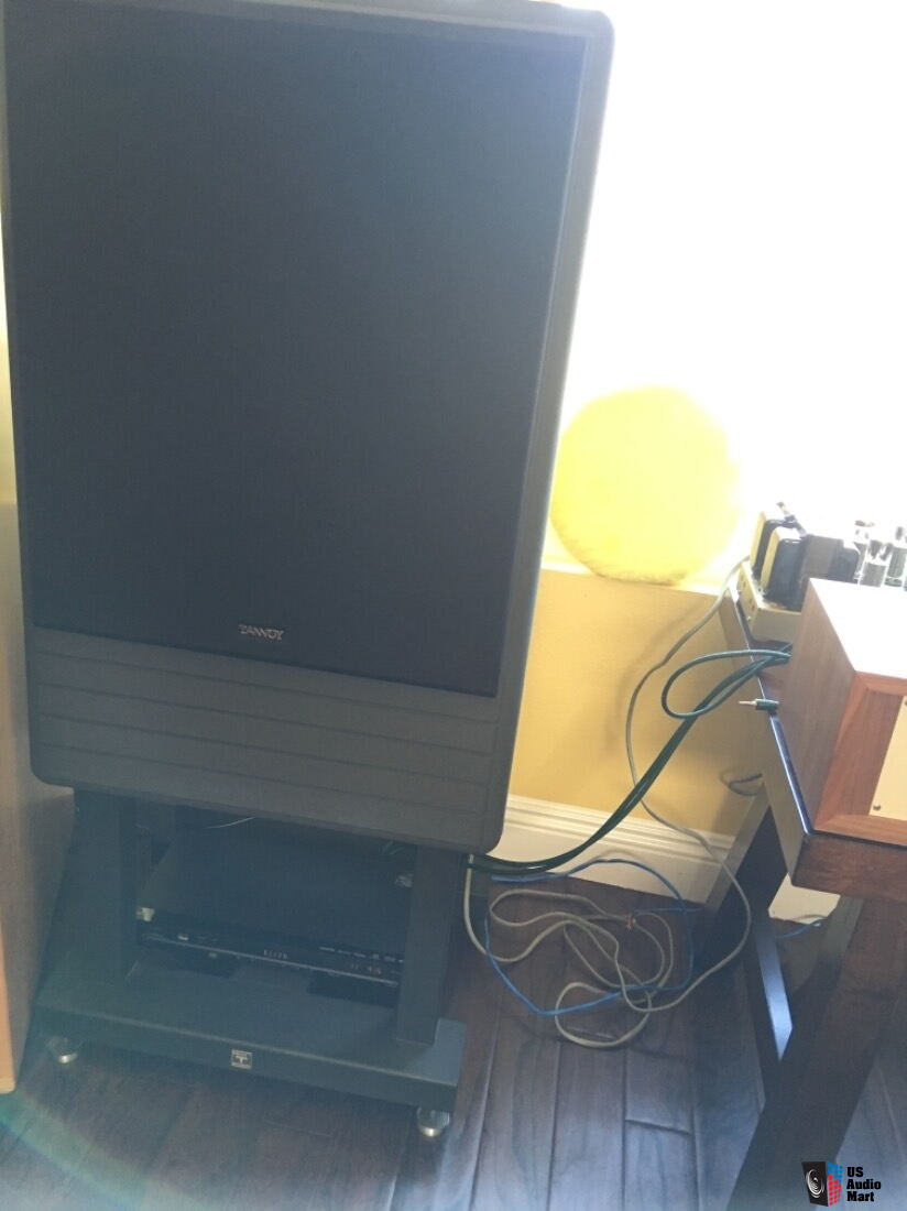 Tannoy system 15 DMT MK2 Speakers with Sound Anchor filled stands Photo ...