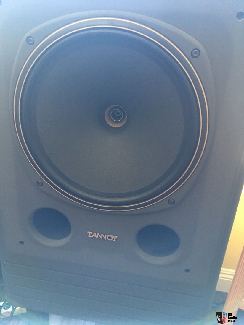 Tannoy system 15 DMT MK2 Speakers with Sound Anchor filled stands Photo ...