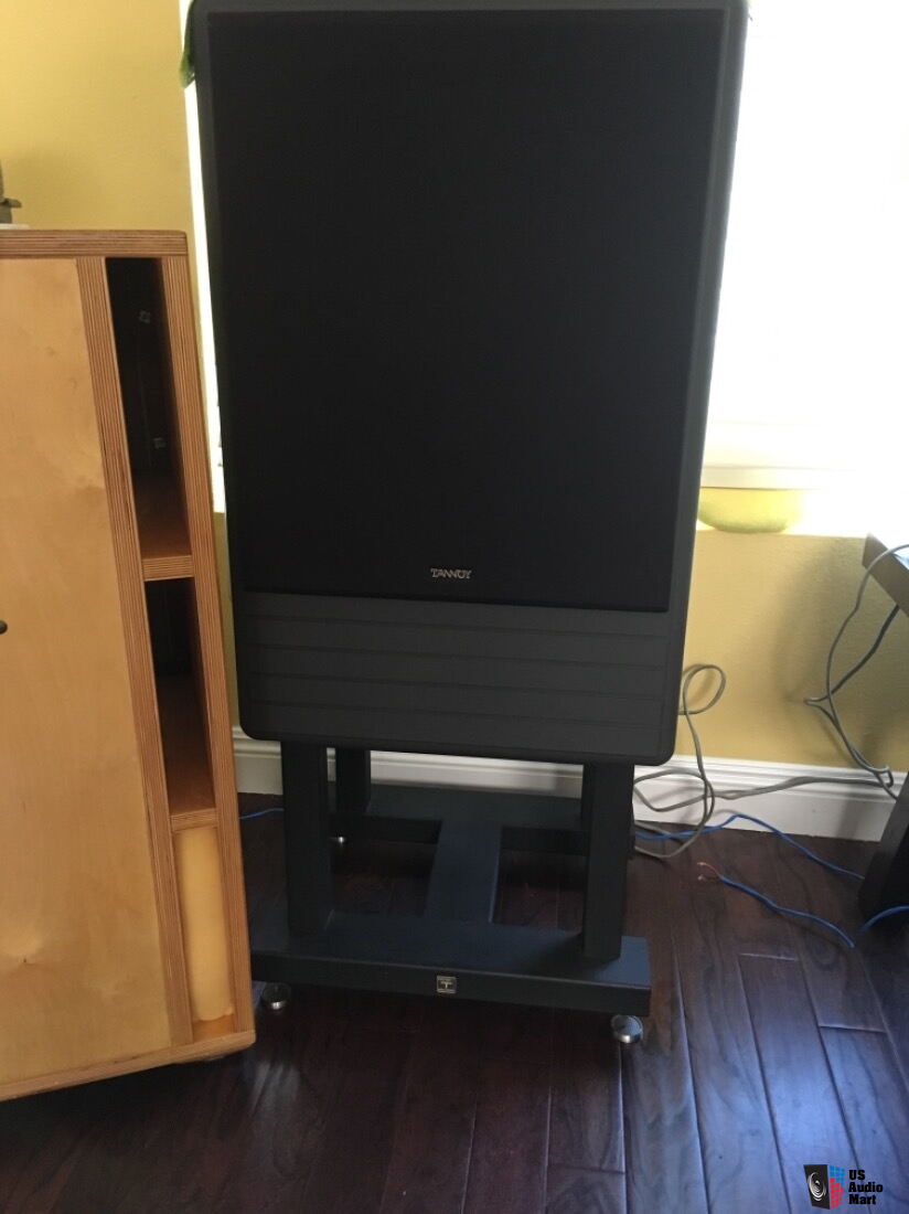Tannoy system 15 DMT MK2 Speakers with Sound Anchor filled stands Photo ...