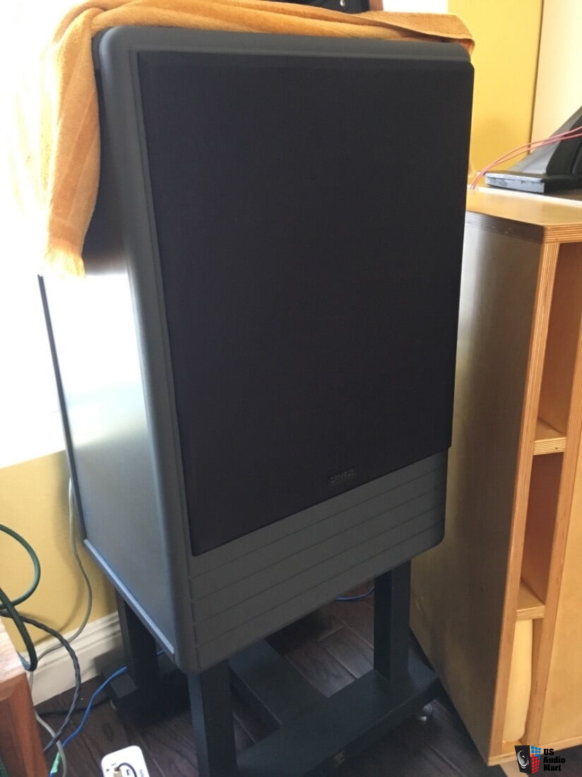 Tannoy system 15 DMT MK2 Speakers with Sound Anchor filled stands Photo ...