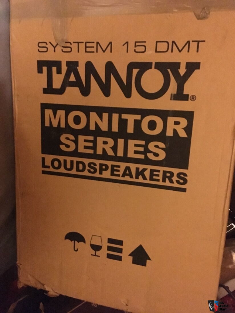 Tannoy system 15 DMT MK2 Speakers with Sound Anchor filled stands Photo ...