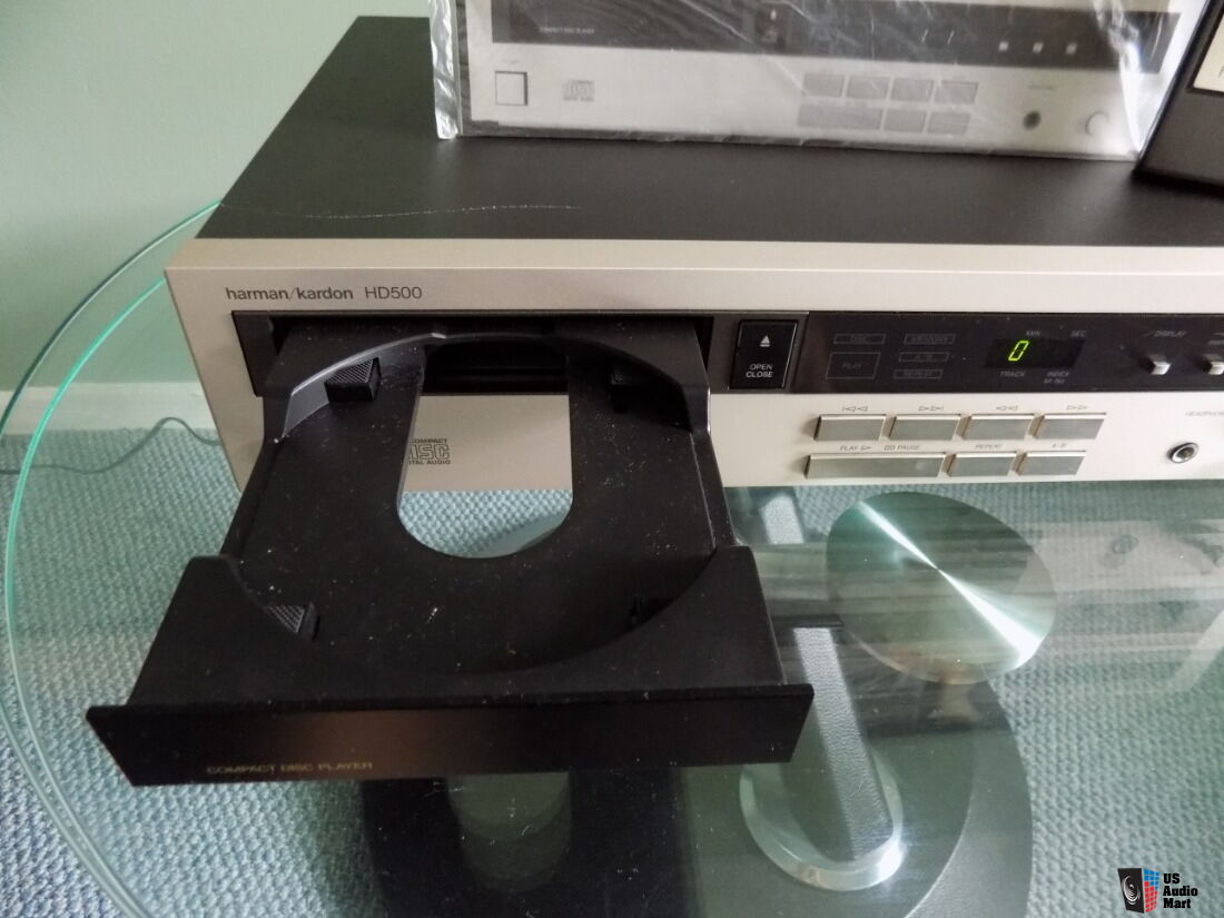 Harman Kardon HD500 Champagne Vintage Compact Disc Player MINT LOOK ...