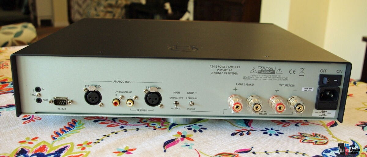 Primare PRE 32 Preamplifier and A 34.2 Amplifier Photo #1993423 ...
