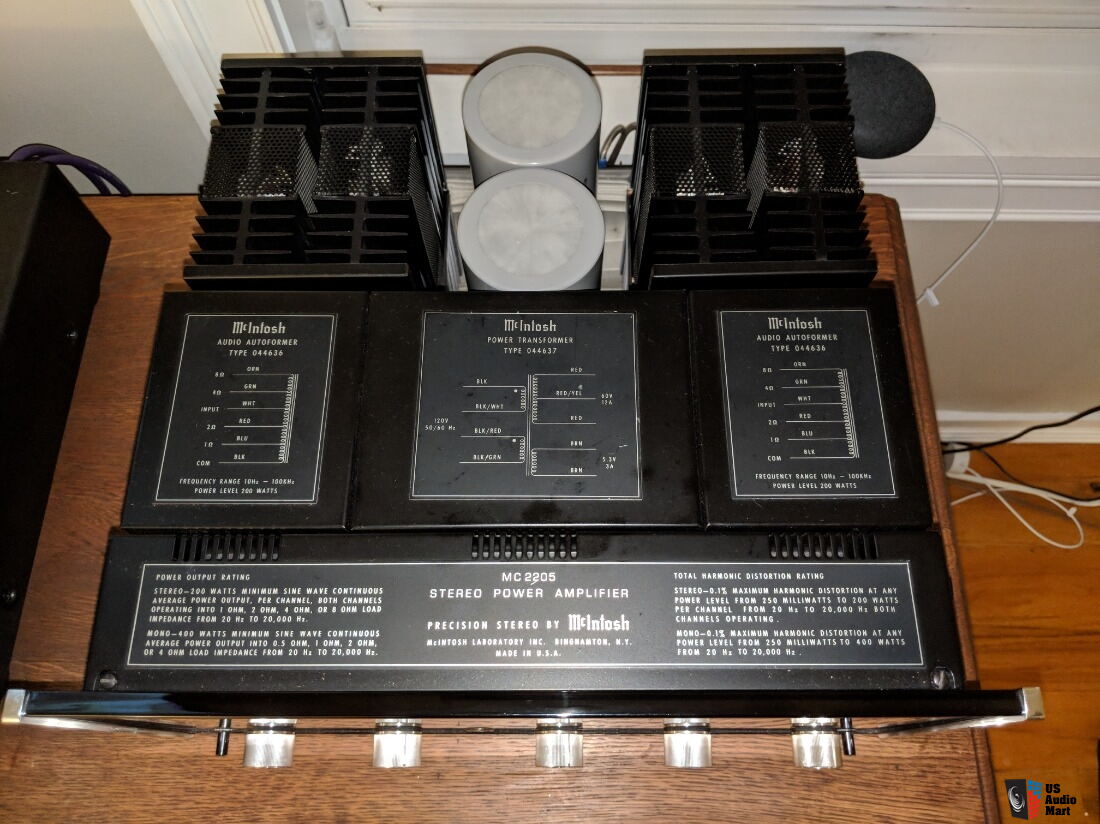 Complete McIntosh System - C30 pre, MR75 tuner, (2x) MC2205's - 400 WPC ...