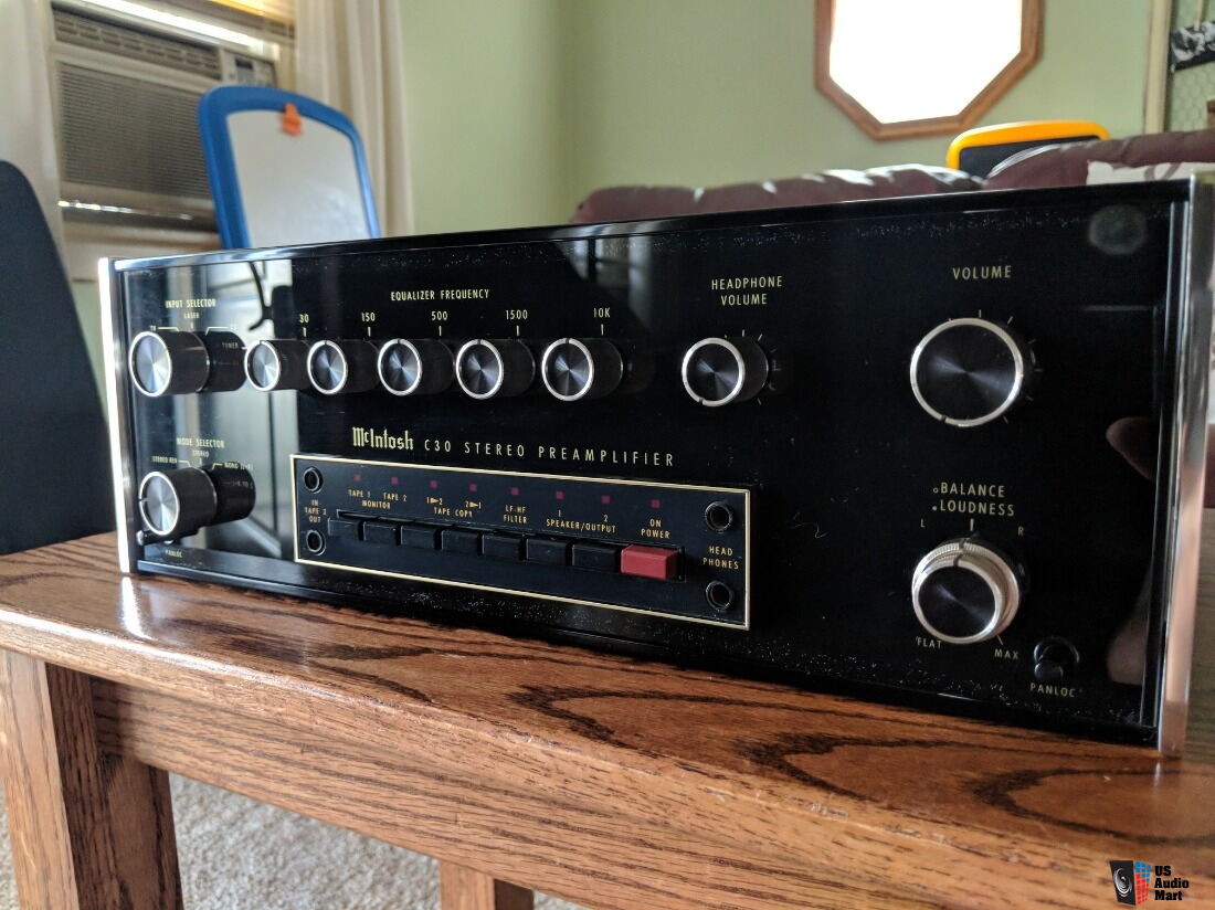 Complete McIntosh System - C30 pre, MR75 tuner, (2x) MC2205's - 400 WPC ...