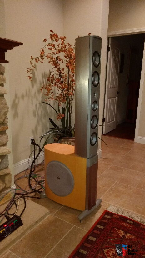 Infinity flagship Prelude MTS speakers with center channel Stereophile ...