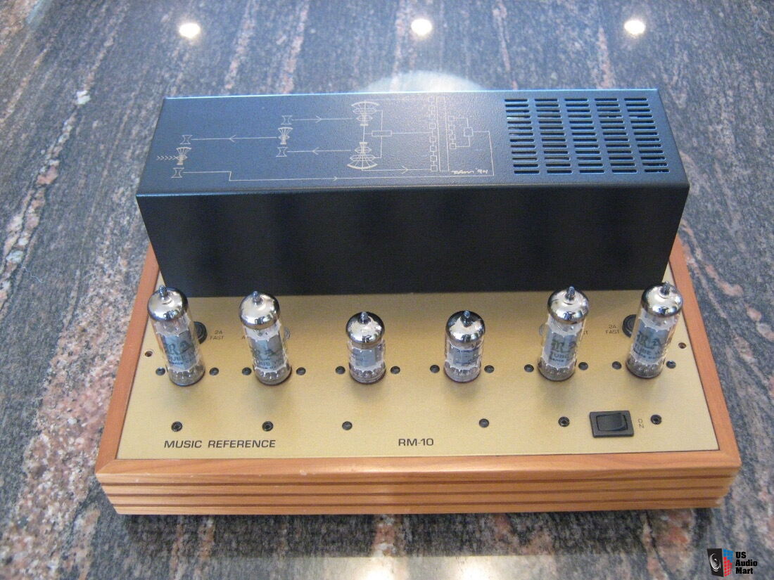 Music Reference RM-10 Tube Amp w/ Rare Cage Photo #2002911 - US Audio Mart