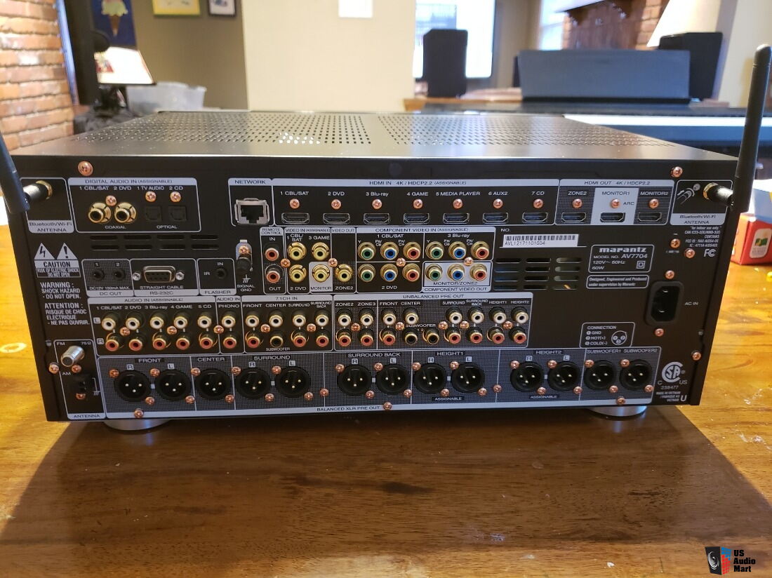 Marantz AV7704 11.2 Channel Home Theater Receiver. Excellent Condition ...