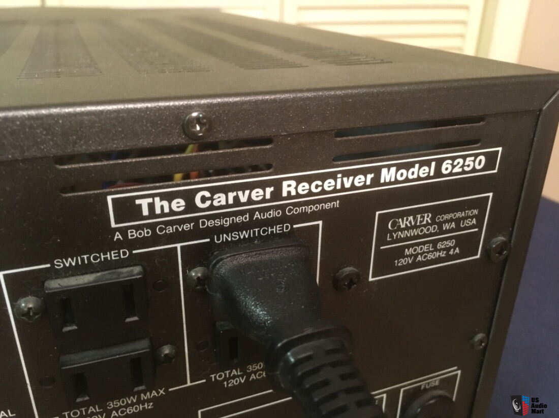 Carver model 6250 receiver Photo #2007012 - US Audio Mart