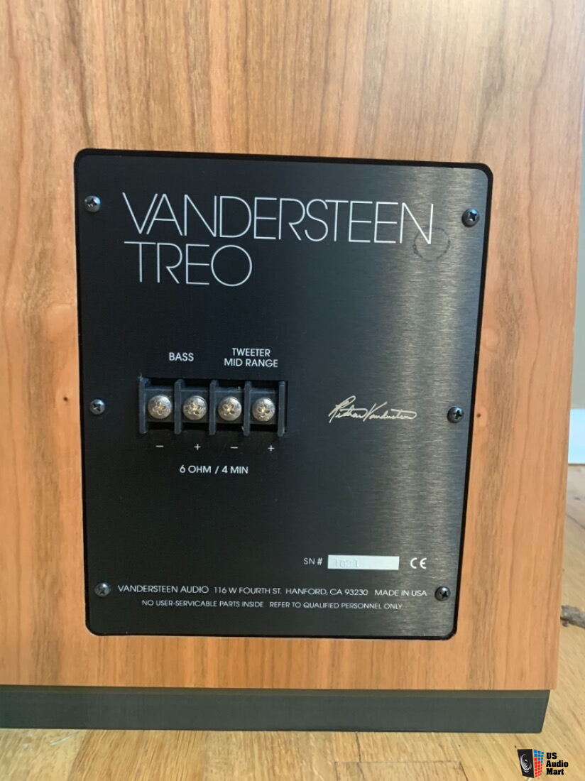 Vandersteen Audio Treo speakers in Cherry- SALE PENDING Photo #1939670 ...