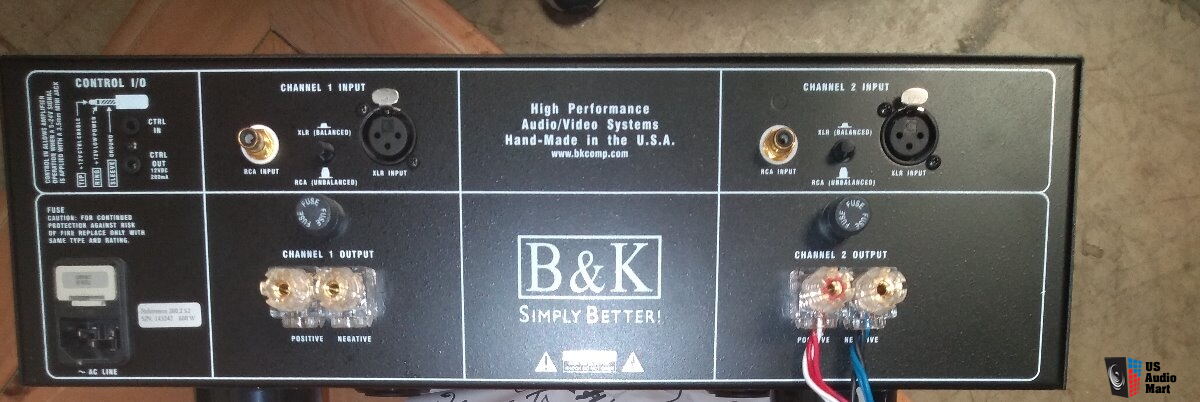 B&K Reference 200.2 Stereo Amplifier Photo #2012530 - Canuck Audio Mart