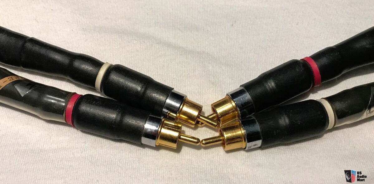 NBS Audio Cables Signature III RCA Interconnects. 4 Foot Pair. 75% Off ...