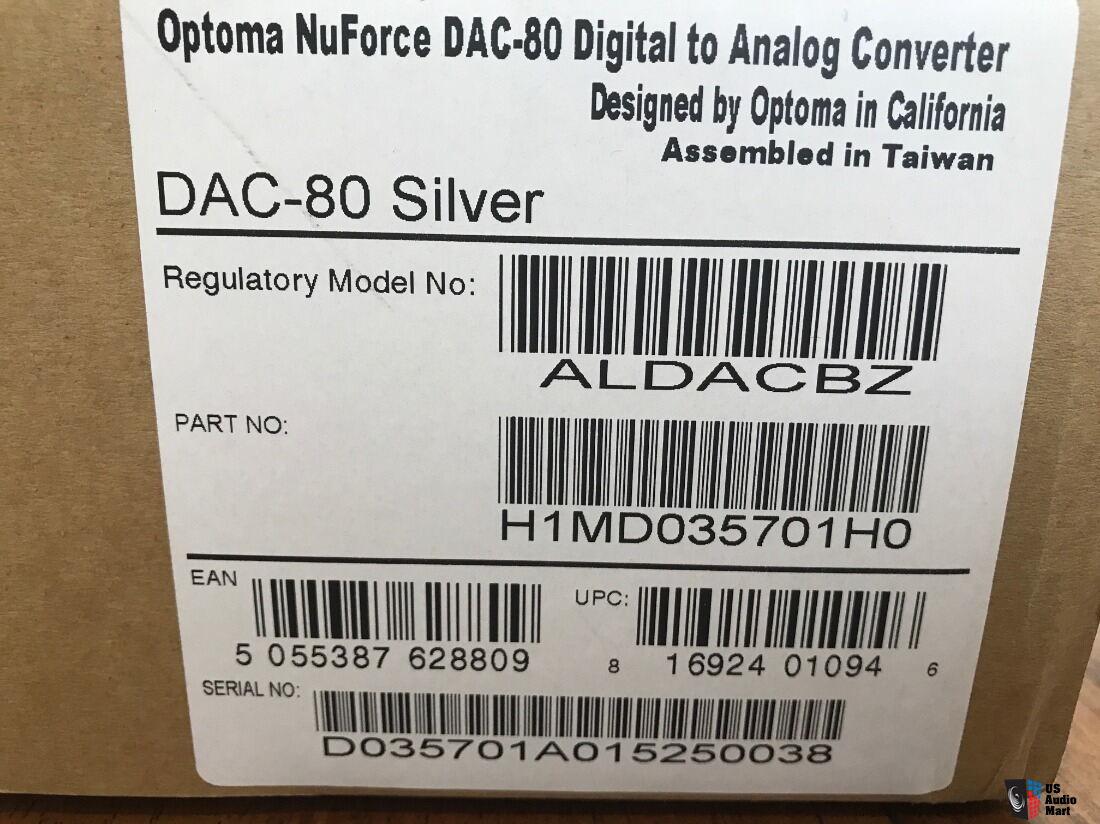 Nuforce DAC80 - Awesomely smooth & detailed remote preamp DAC Photo ...