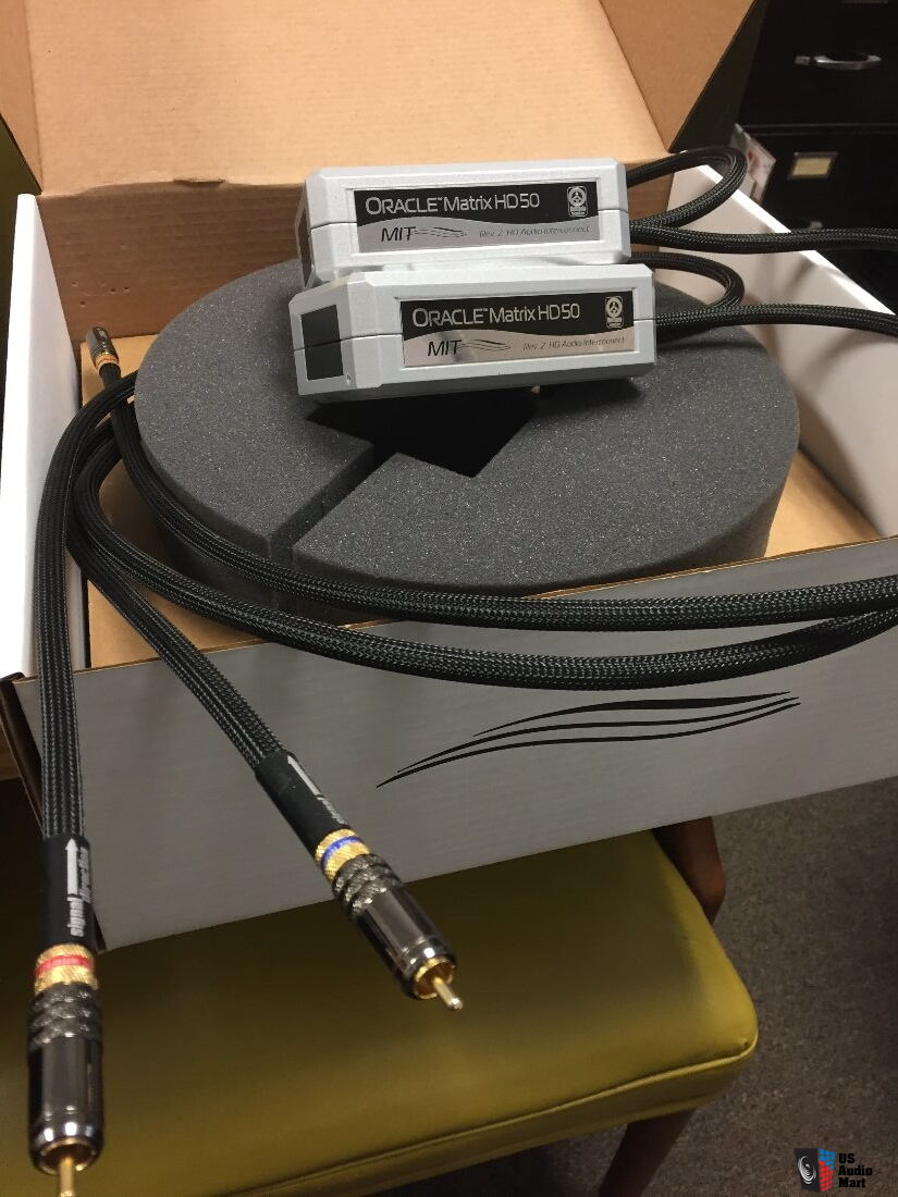 MIT Oracle Matrix HD50 Rev.2 Interconnects For Sale - US Audio Mart