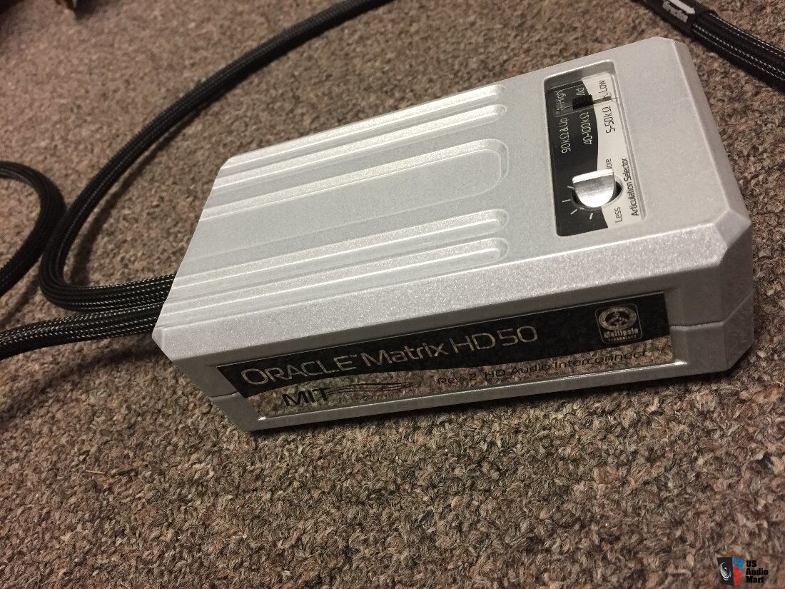 MIT Oracle Matrix HD50 Rev.2 Interconnects Photo #2019824 - Canuck ...