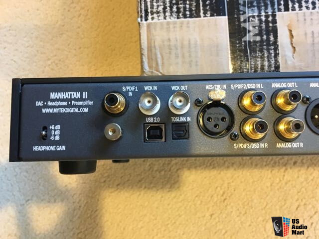 Mytek Manhattan II DAC * HEADPHONE Amp * Preamp Photo #2024214 - US ...