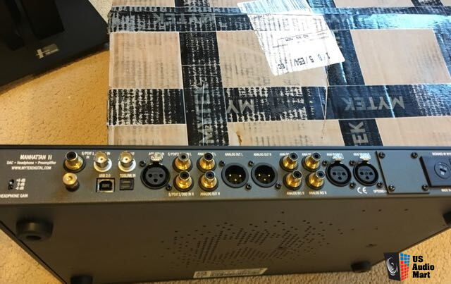 Mytek Manhattan II DAC * HEADPHONE Amp * Preamp with Network Card ROON ...