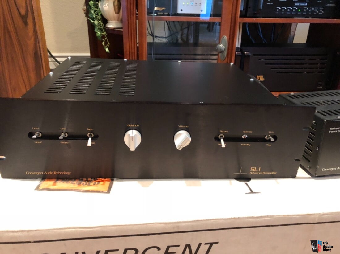 Legendary Convergent audio technology Sl/1 preamp with phono and two ...