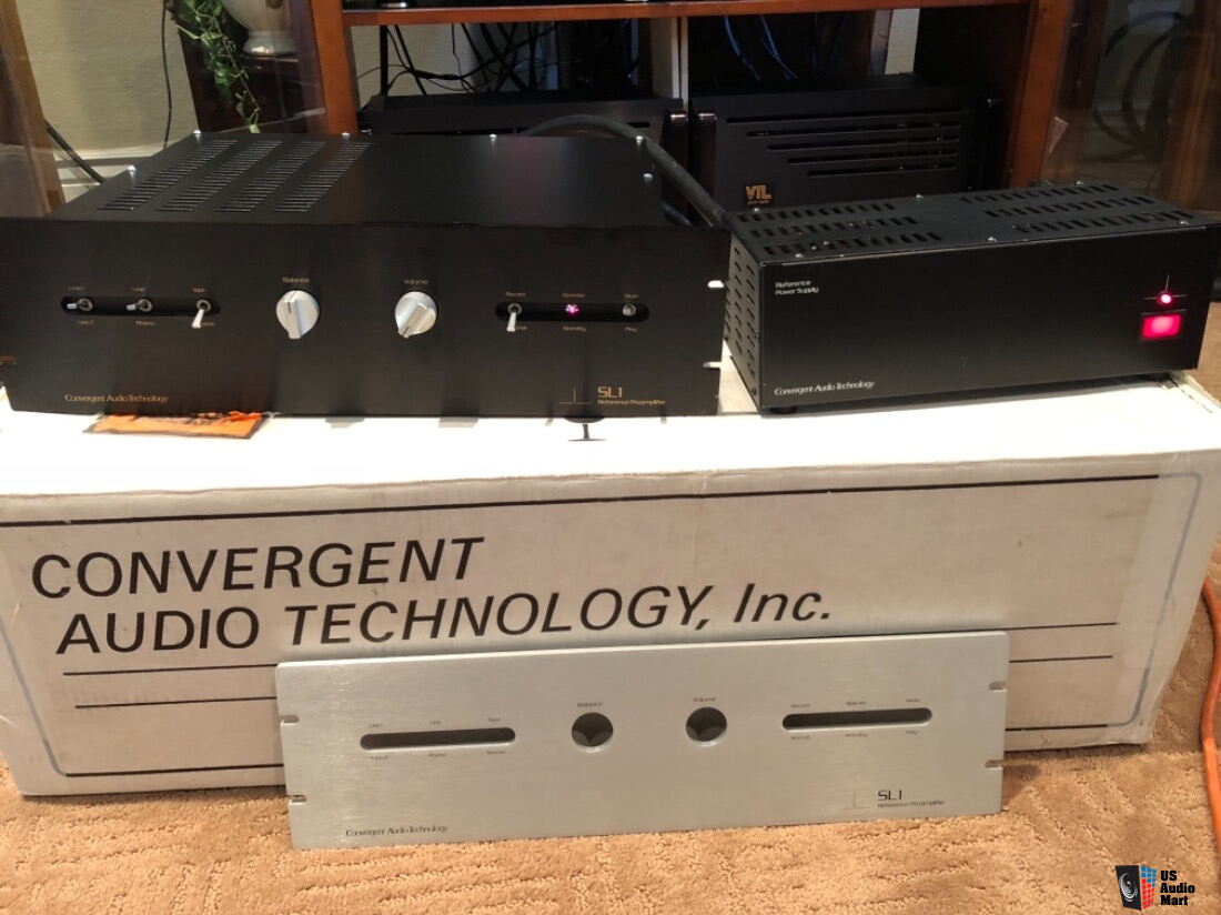 Legendary Convergent audio technology Sl/1 preamp with phono and two ...