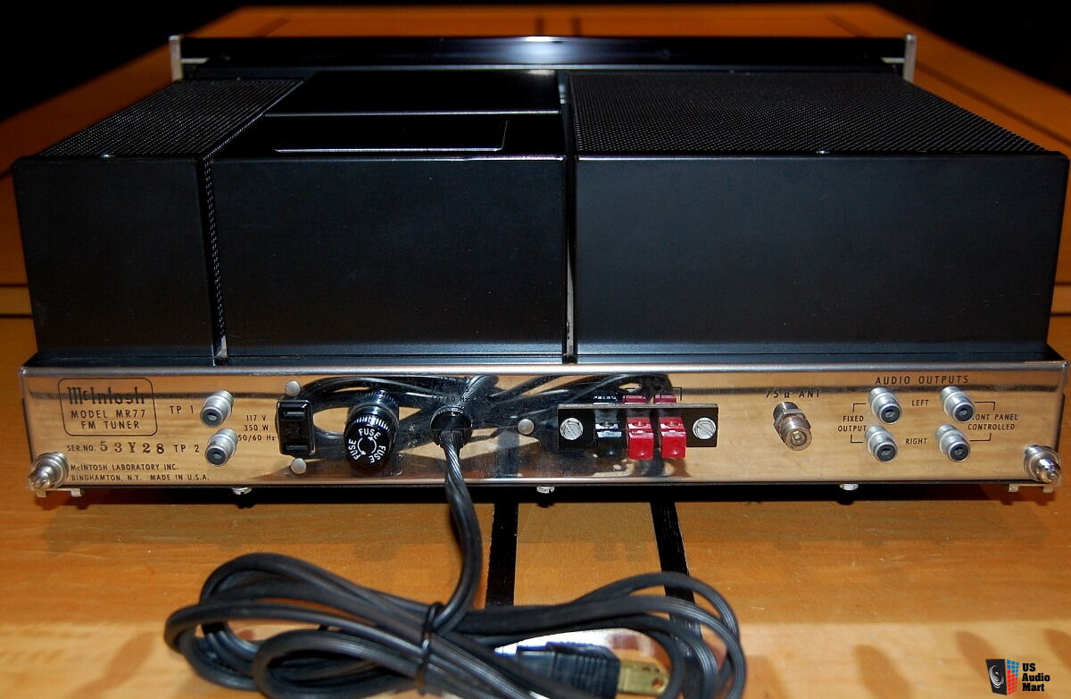Classic McIntosh MR-77 FM/AM tuner in very good condition Photo ...