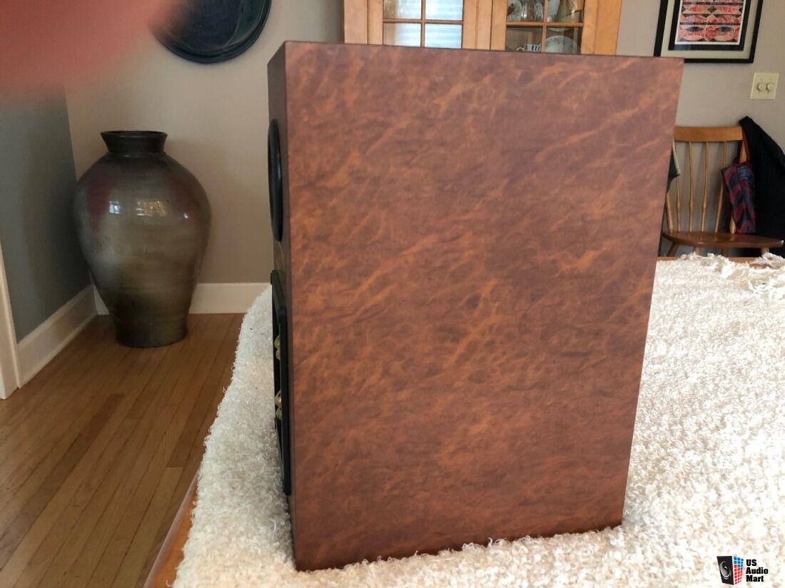 Silverline Audio SR12 Loudspeakers Burl Finish Photo #2028445 - US ...