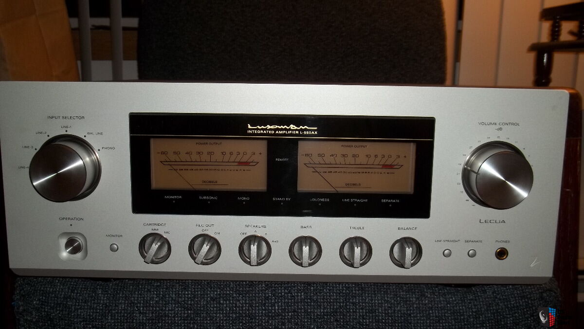 Luxman L550 AX Integrated Amplifier 120 V Photo #2029240 - US Audio Mart